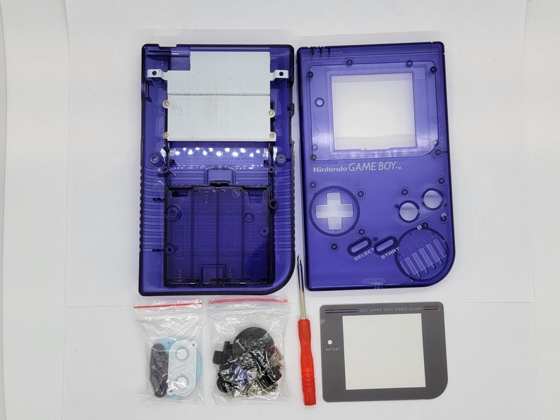 New Nintendo Game Boy Original Purple DMG Shell Kit - Etsy