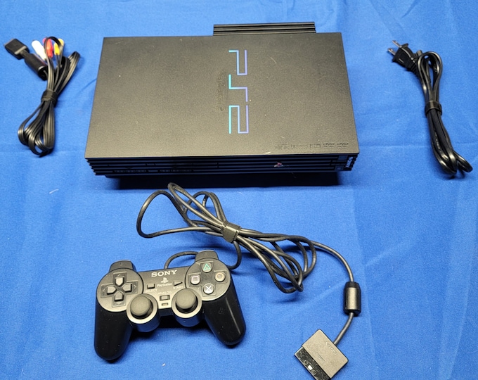 Playstation 2 PS2 Console With Network Adaptor Includes 1 Controller ...
