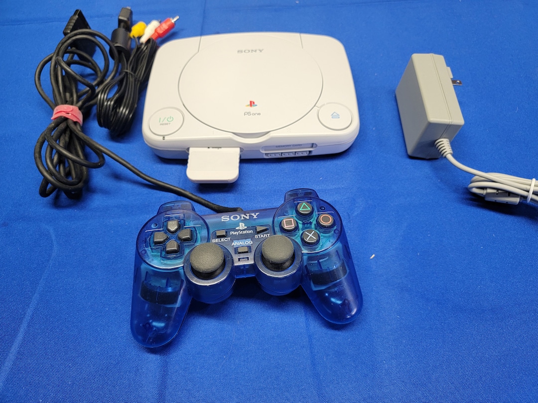 Sony Playstation 1 PS One Game Console PS1 Game Console W/ Controller ...