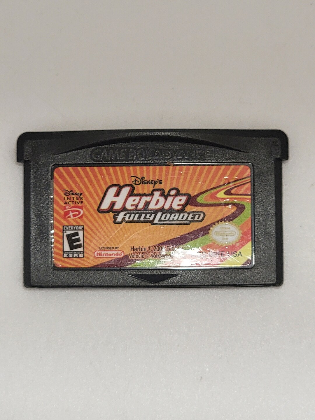 Disney's Herbie: Fully Loaded GBA Game Boy Advance Nintendo - Etsy