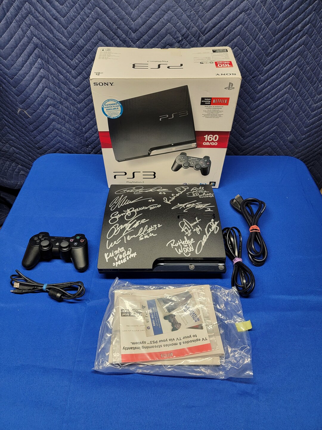Playstation 3 PS3 Slim Console With Controller and Original Box ...