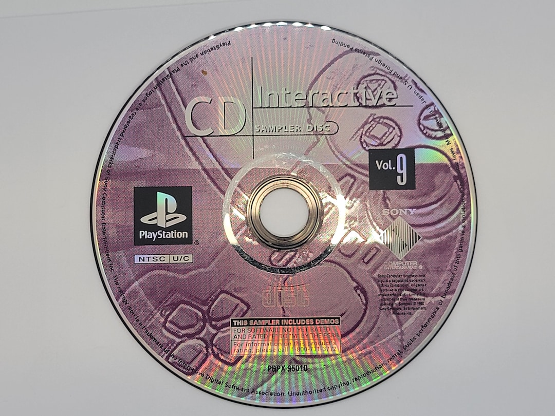 CD Interactive Sampler Vol. 9 Playstation Game PS1 Game - Etsy