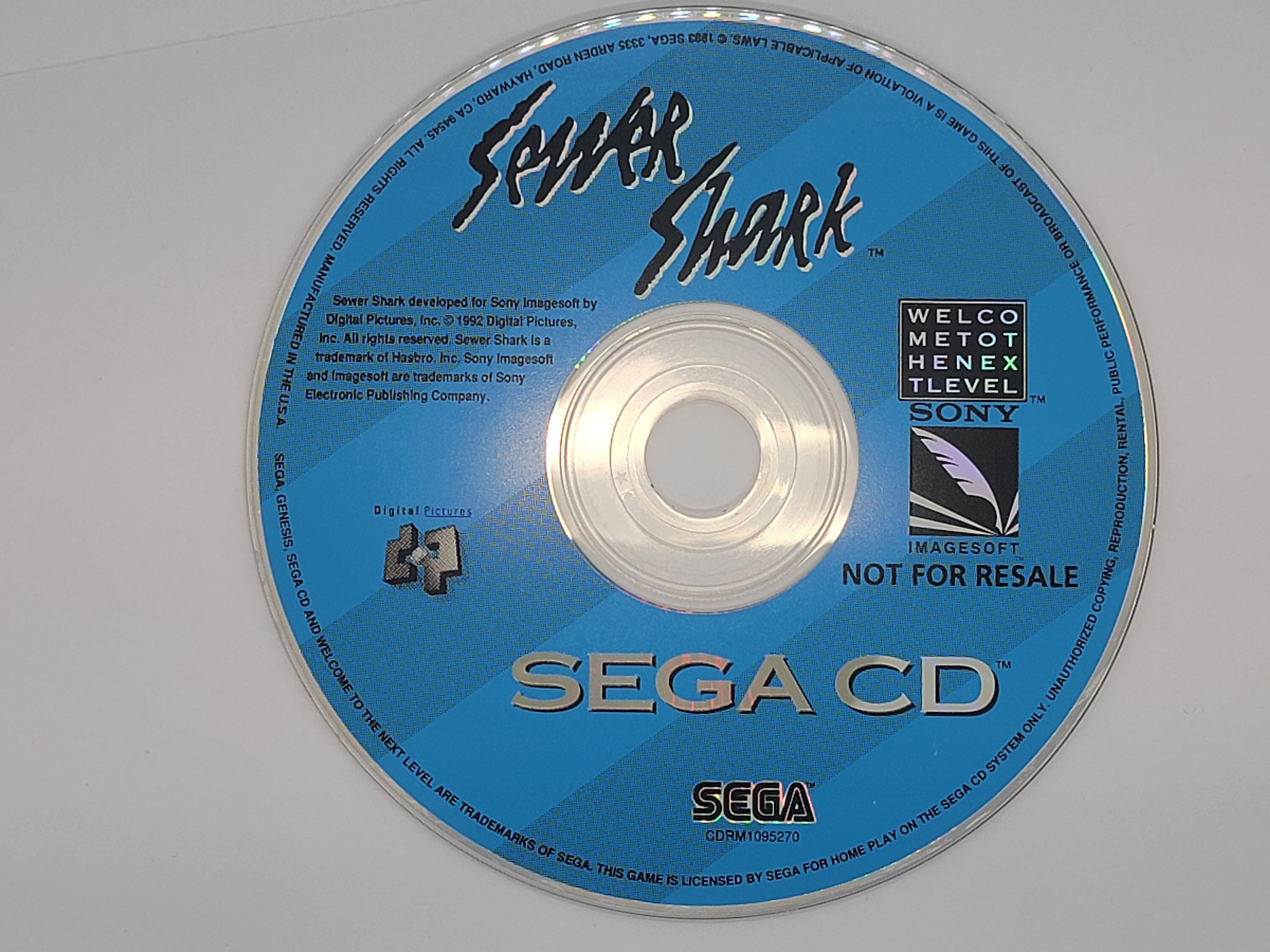 Sewer Shark Sega CD Sega Genesis CD - Etsy