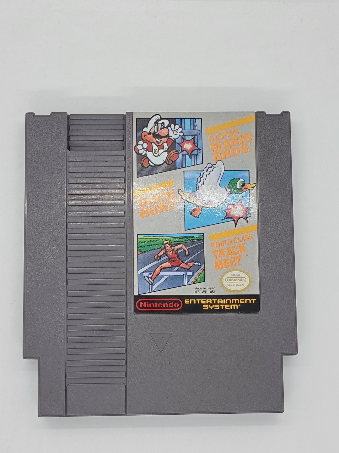 Nintendo Super Mario Bros. / Duck Hunt / World Class Track Meet NES ...