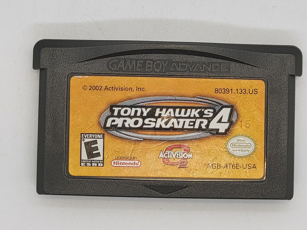 Tony Hawk's Pro Skater 4 Game Boy Advance Game GBA - Etsy