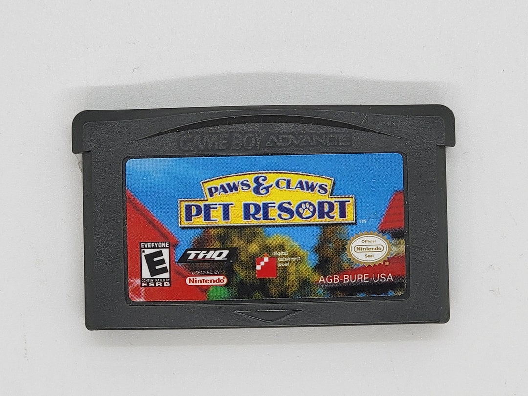 Paws & Claws Pet Resort Game Boy Advance Game GBA - Etsy