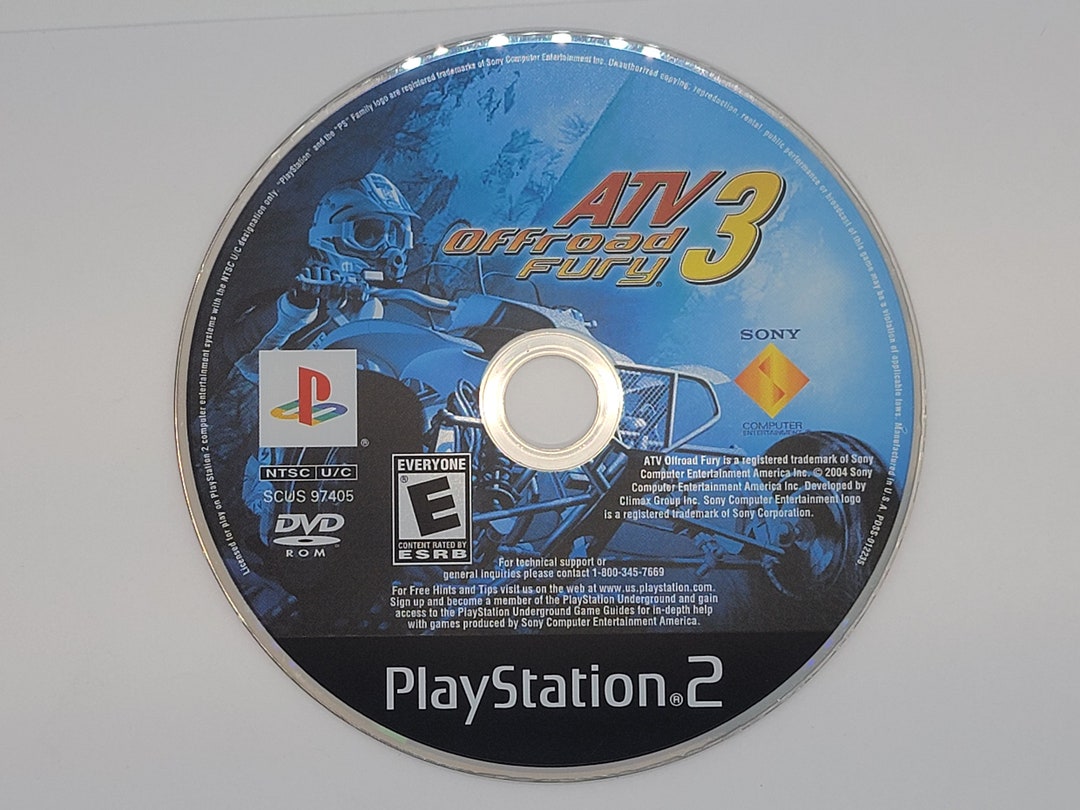 ATV Offroad Fury 3 Playstation 2 PS2 Game - Etsy
