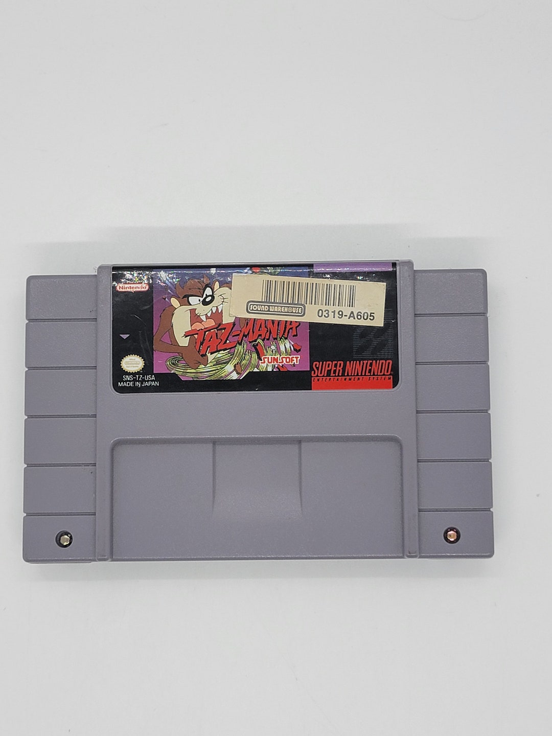 Taz Mania SNES Super Nintendo Works Great - Etsy