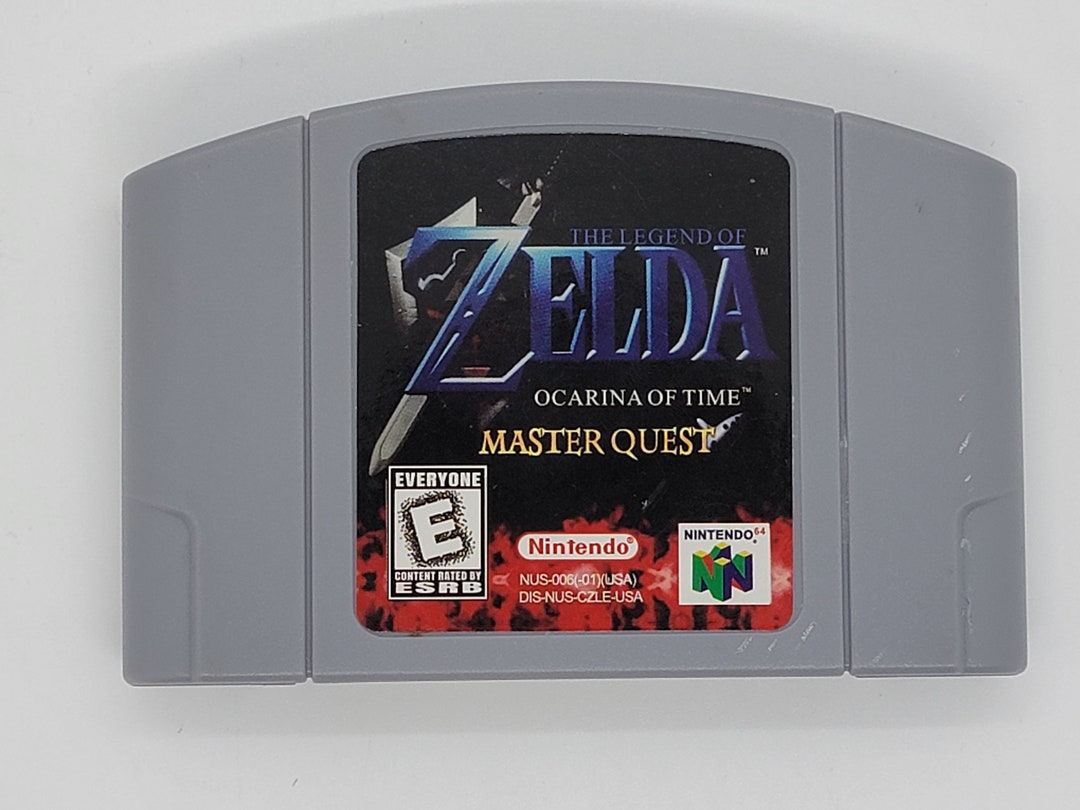 Zelda Ocarina Of Time Master Quest N64 Nintendo 64 Works Great Etsy
