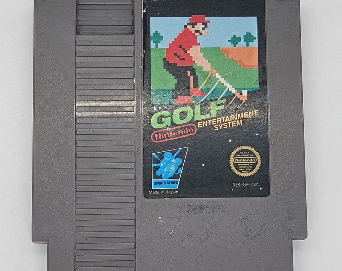 Golf Nintendo NES Game Tested - Etsy