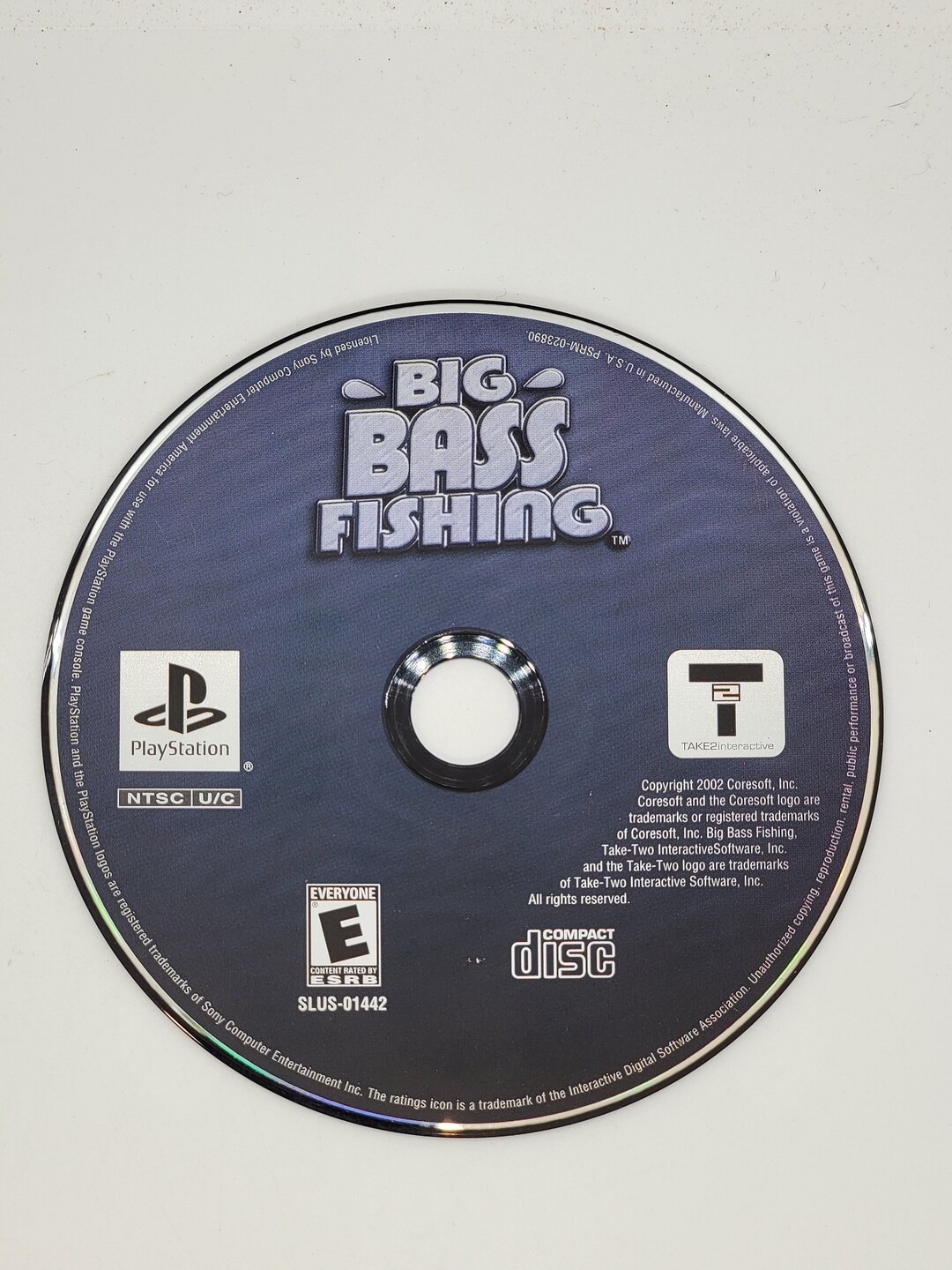 Big Bass Fishing Playstation 1 PS1 Game - Etsy