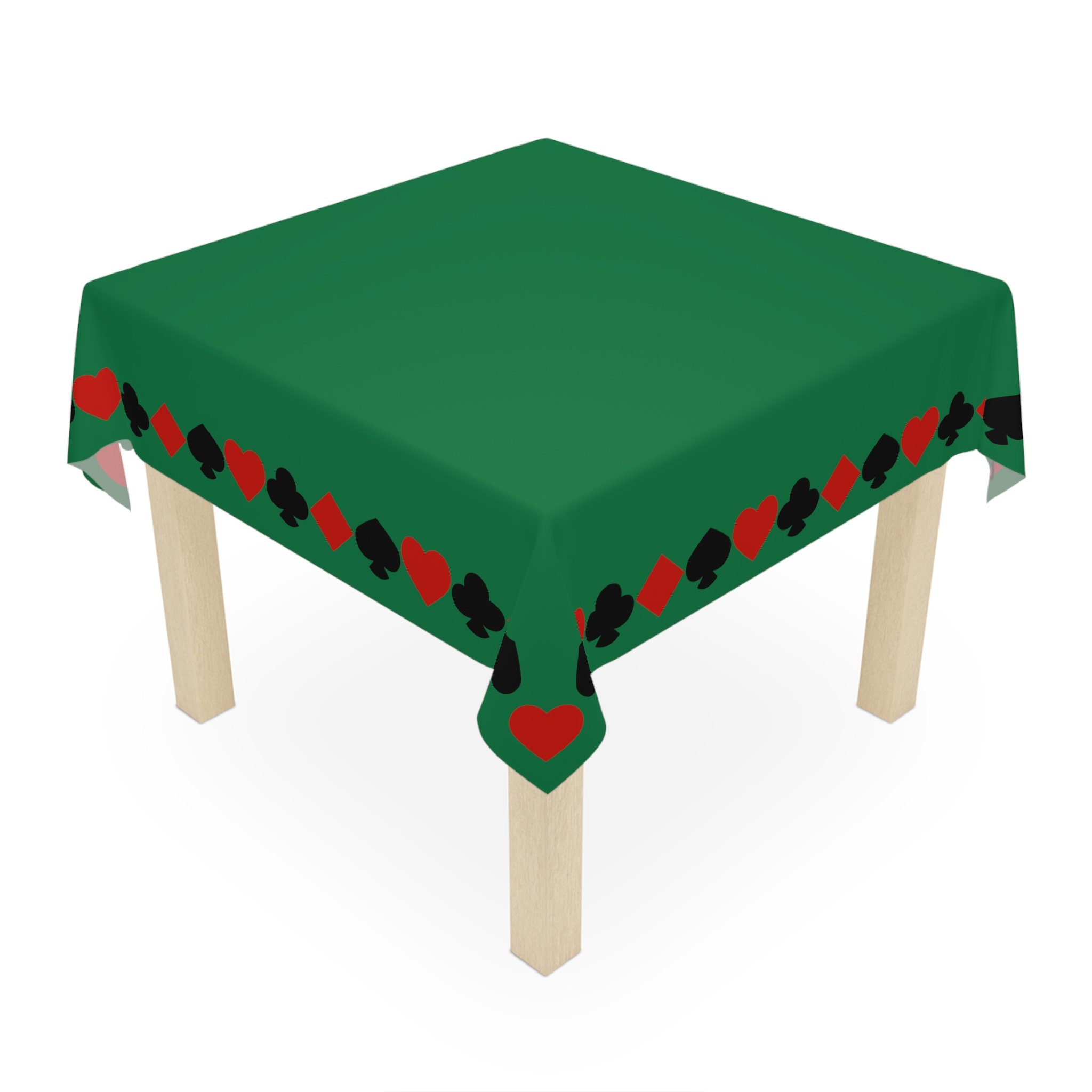 Premium Bridge & Canasta Card Game Tablecloth - Specialized Home and ...