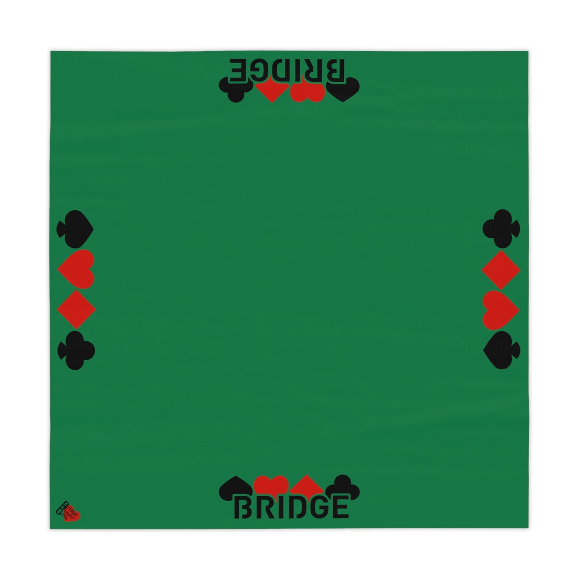Bridge Symbols Square Tablecloth | Personalized Design | 55.1" X 55.1 ...
