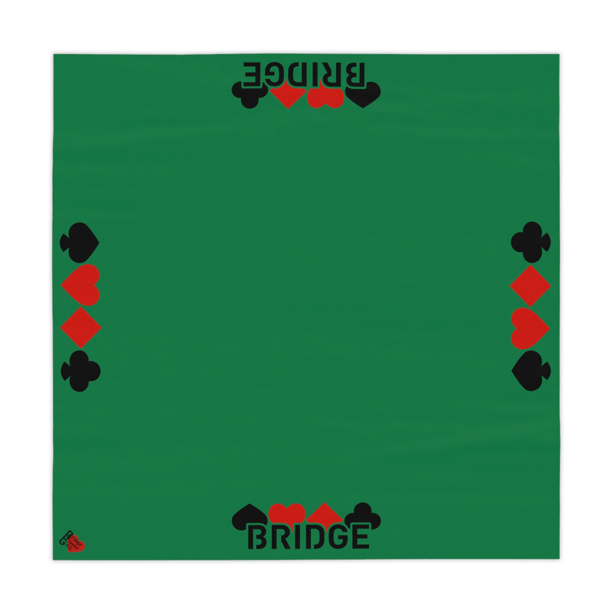 Bridge Symbols Square Tablecloth | Personalized Design | 55.1" X 55.1 ...
