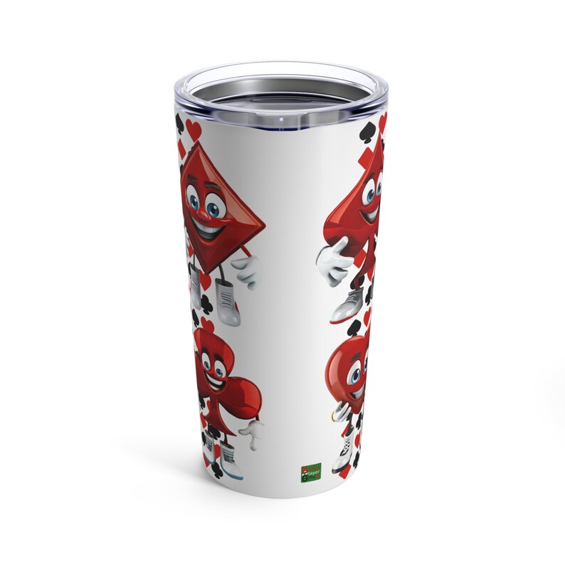 Bridge Card Suits Tumbler: Stainless Steel Gift for Card Players - Etsy