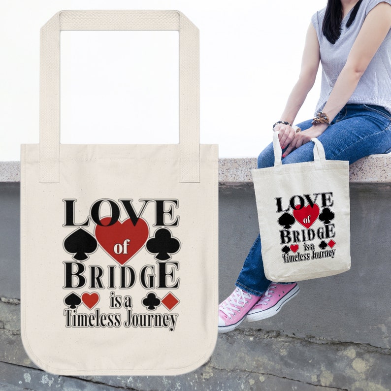 Endless Love for Bridge Canvas Tote Bag - Perfect Valentine's Gift for ...