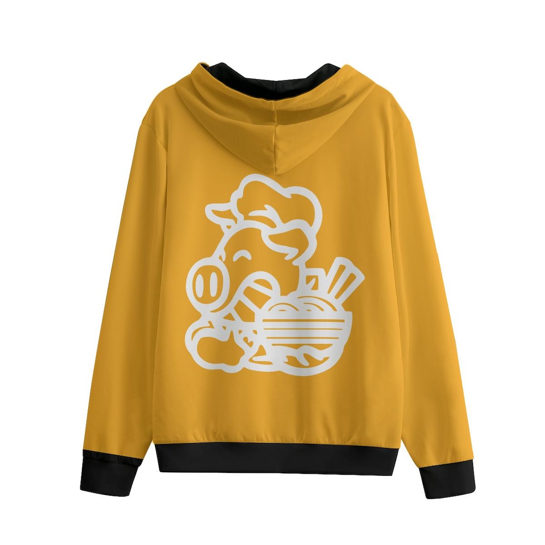 Monkie Kid Piggy Cosplay Hoodie: Pastel Goth Anime Streetwear - Etsy