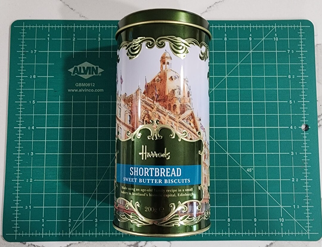 Harrods Shortbread Tin From England - Etsy