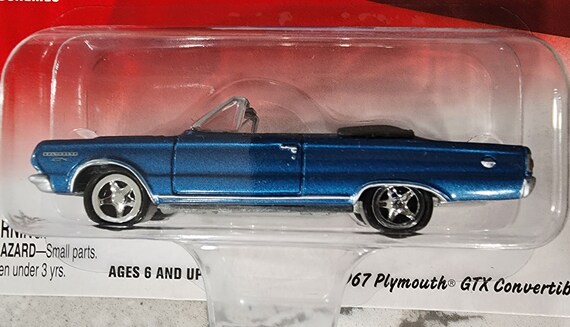 1:64 Scale Collectible Car Johnny Lightning 1970 Plymouth GTX - Moulin ...