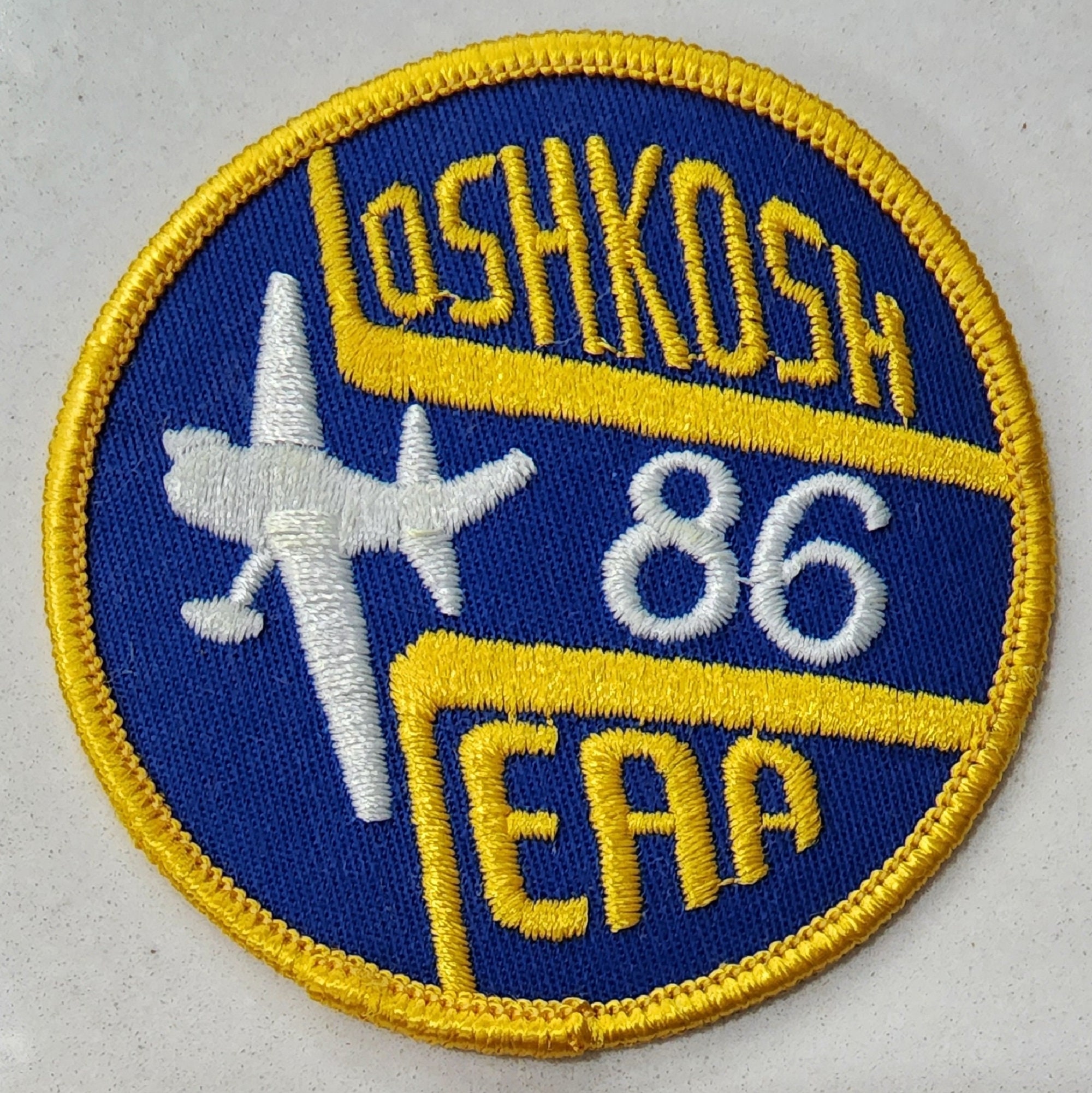 Vintage Oshkosh EAA Fly-in Patches, New Old Stock Collectible, 1978 ...