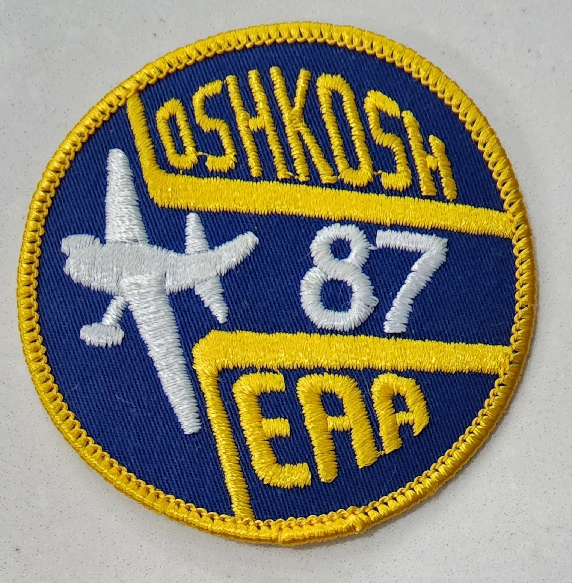 Vintage Oshkosh EAA Fly-in Patches, New Old Stock Collectible, 1978 ...