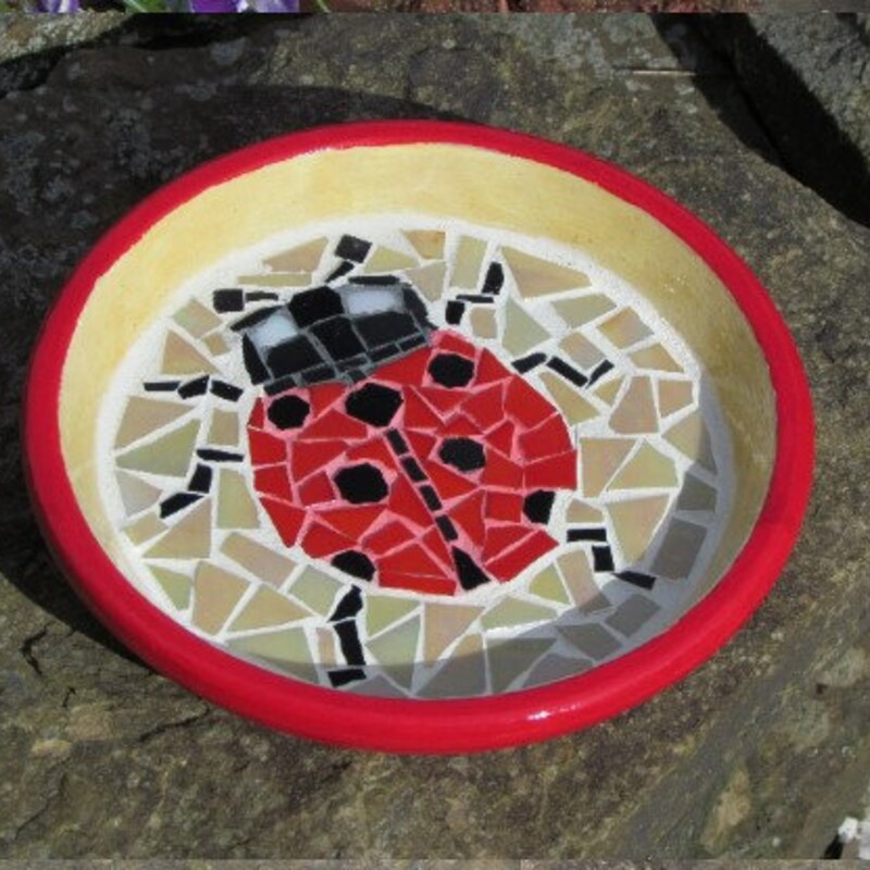 Ladybug Mosaic - Etsy
