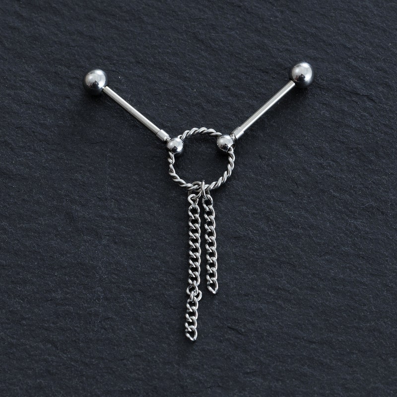 Industrial Piercing Chain - Etsy