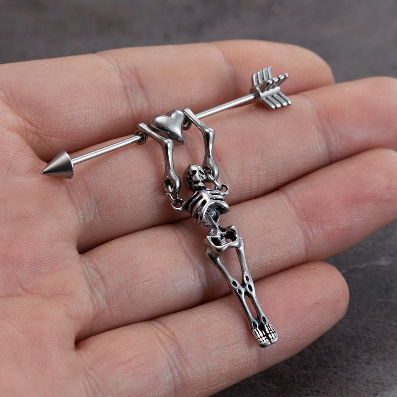 Skull Piercing - Etsy
