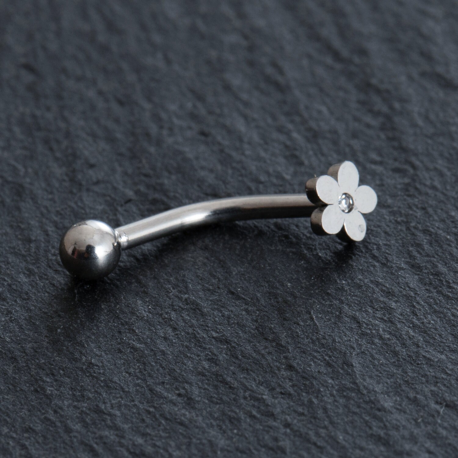 16g Flower Eyebrow, Eyebrow Ring, Rook Barbell, Body Piercing Jewelry ...