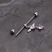 14g/16g 38mm Wing Industrial Barbell,ear Piercing,cartilage Earrings ...