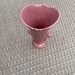 Vintage | Mauve Pink Art Deco Ceramic Glazed Vase - Etsy