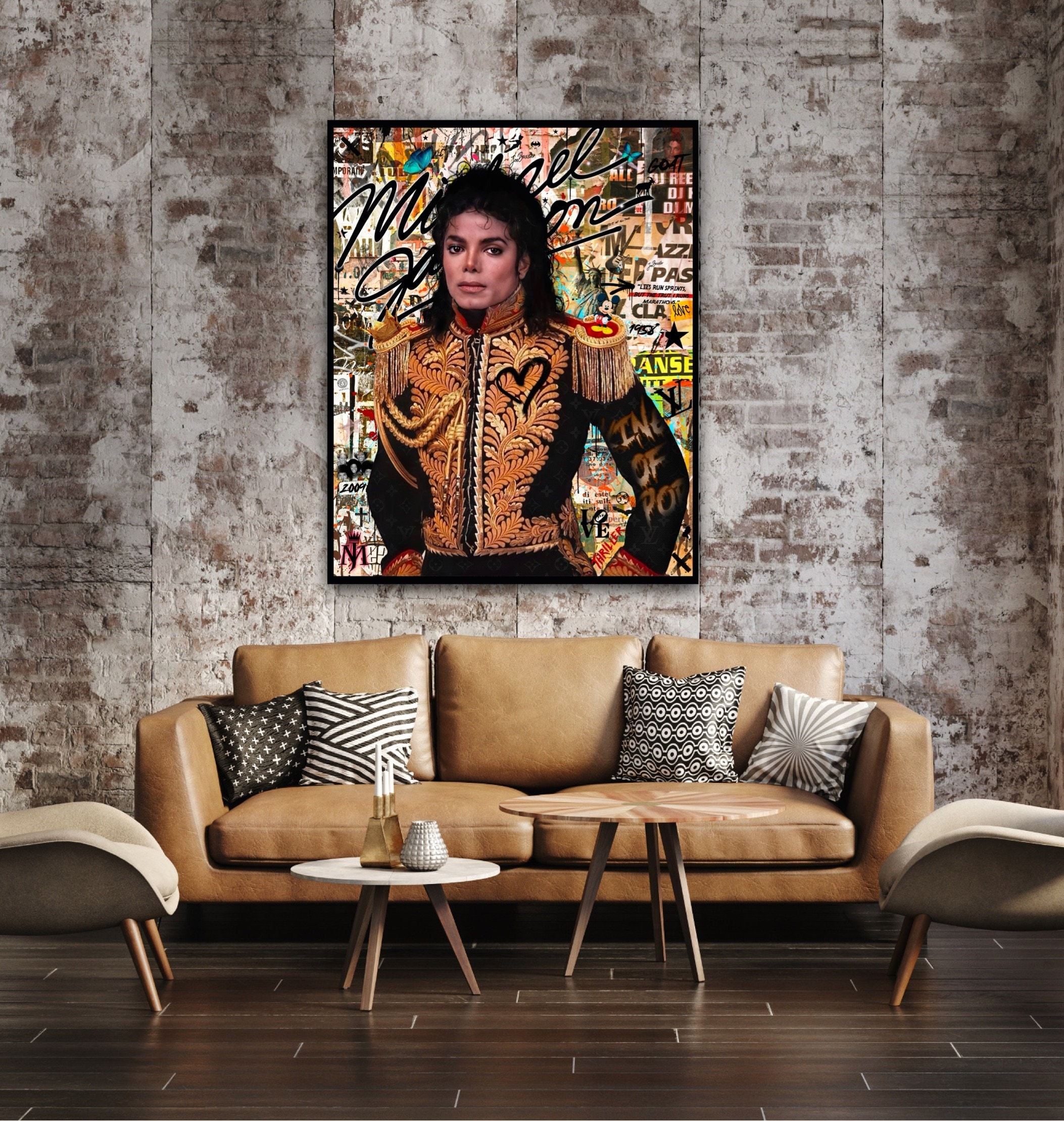 Michael Jackson Framed Poster