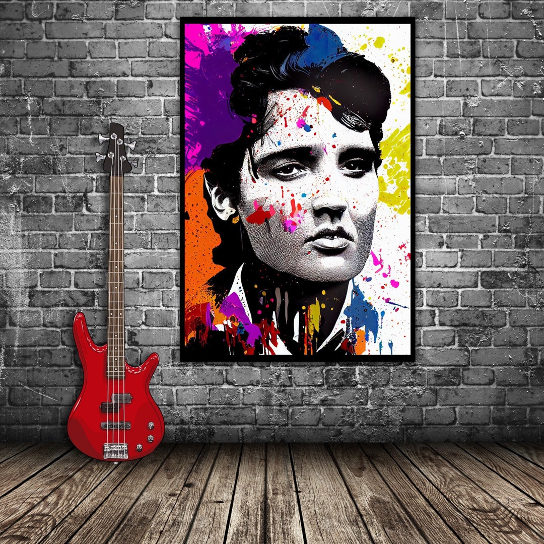Elvis Presley Poster Murals Living Room King Large - Etsy