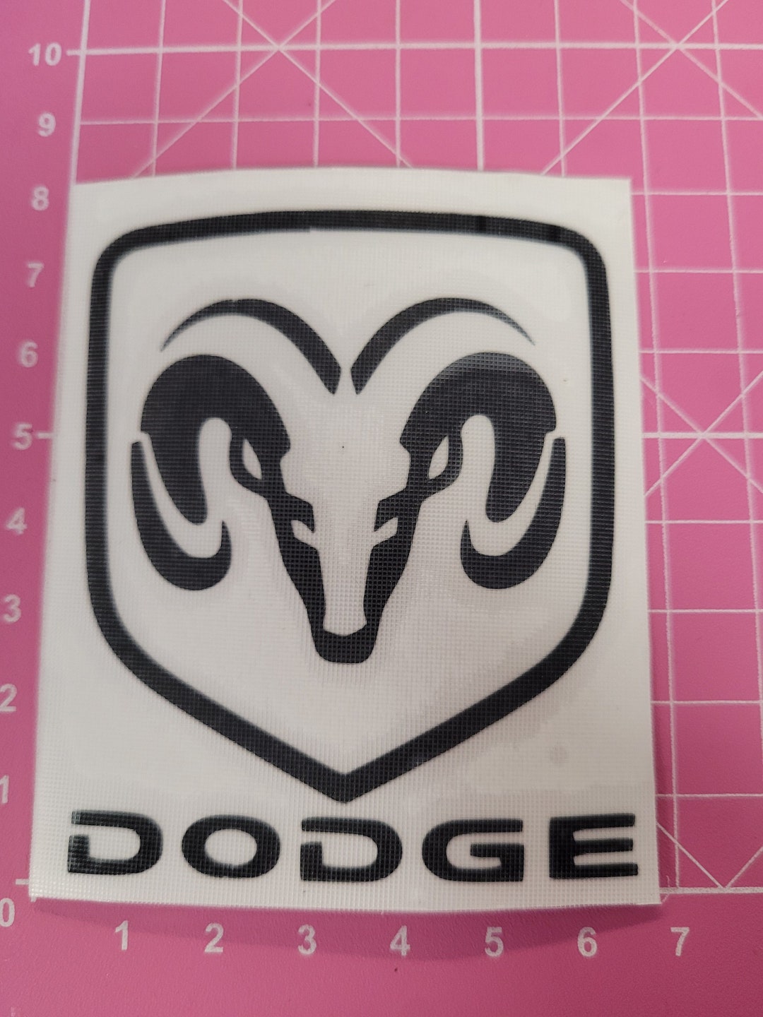Dodge Logo Decal Sticker - Etsy