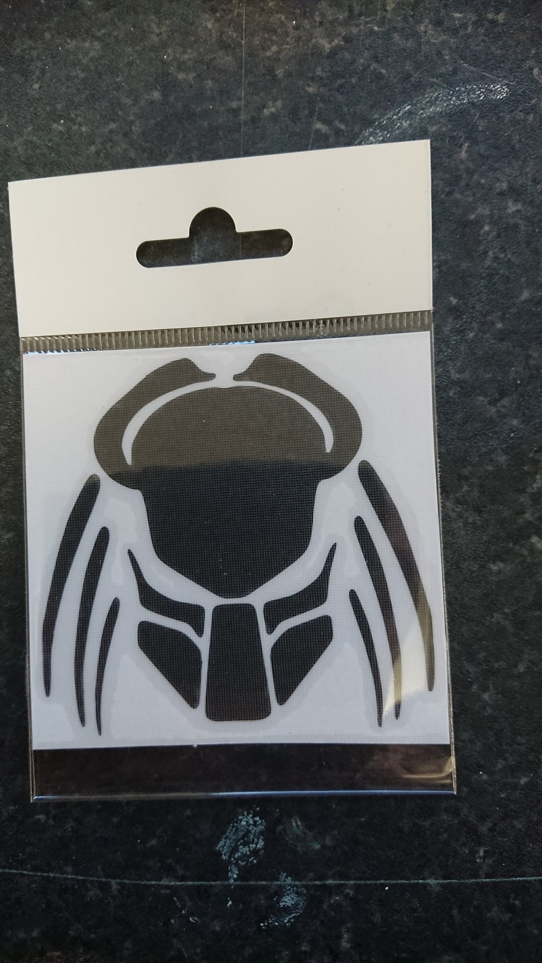 Predator Mask Decal - Etsy