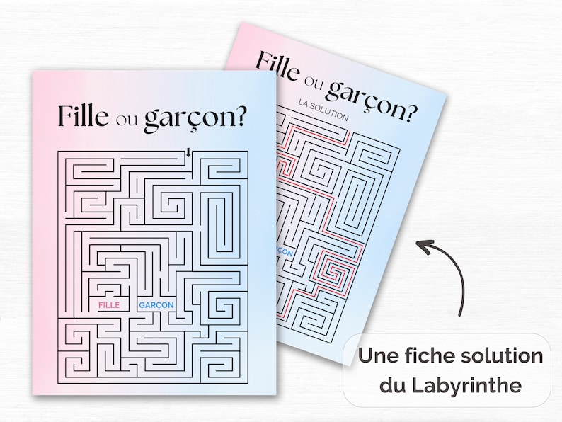 Labyrinthe Imprimable Pour Révéler Le Genre Jeu De Labyrinthe Annonce ...