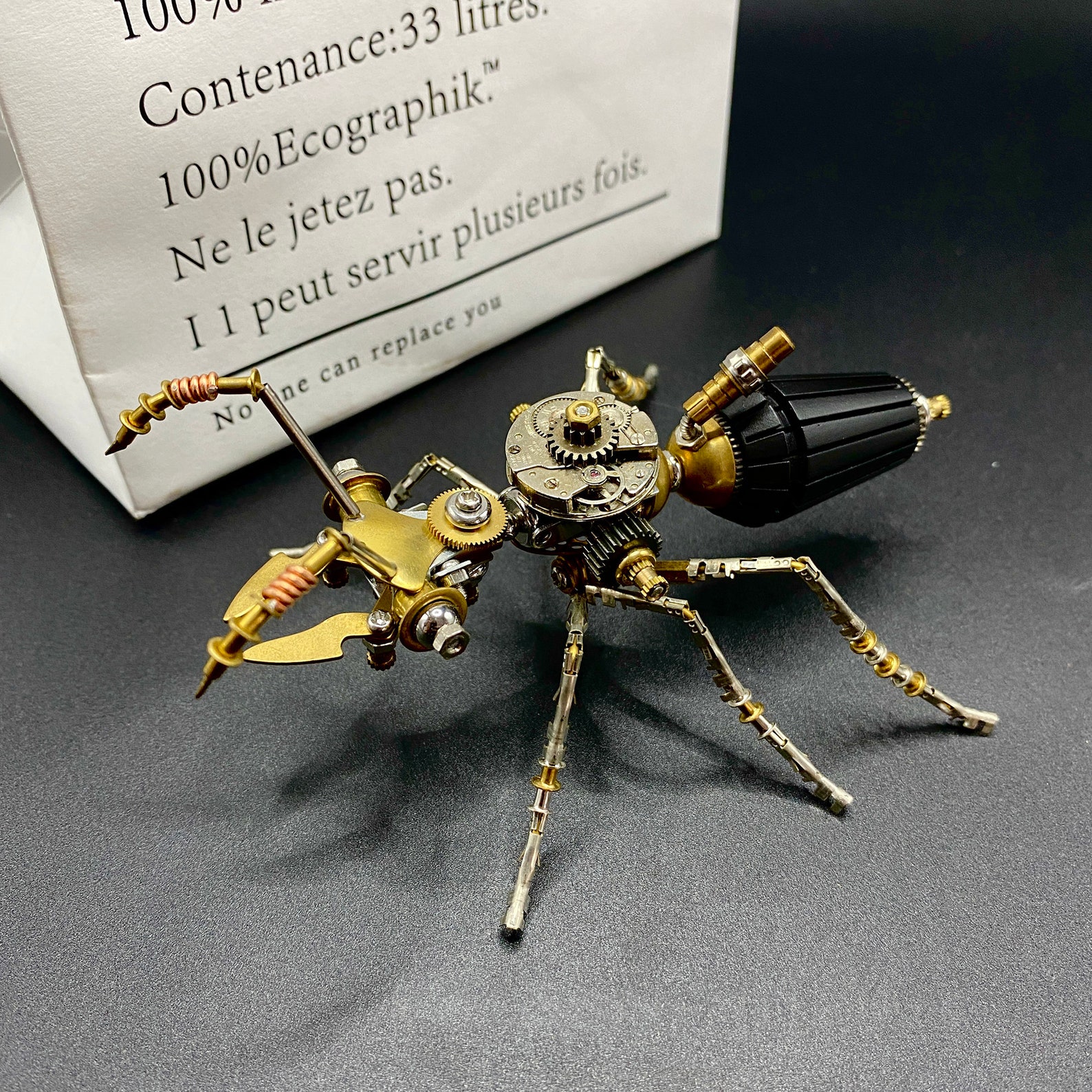 Steampunk Mechanical Mecha Insect Ant Metal Bug Sculpture Handmade ...