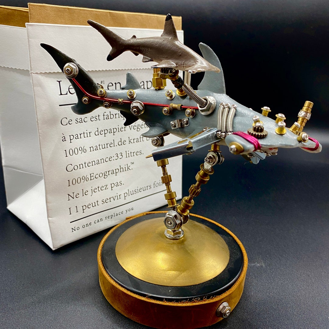 Steampunk Mechanical Steampunk Whale Handmade Creative Crafts Ornaments ...