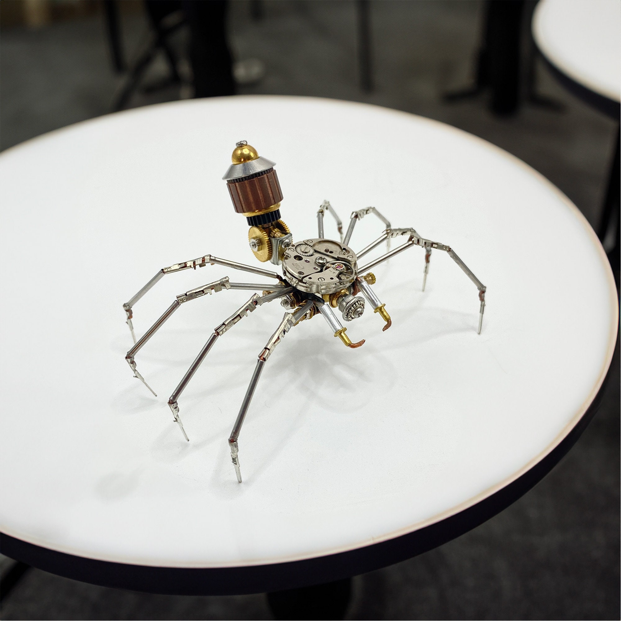 Steampunk Spider Amazing Steampunk Spider Sculptures Crafted Using