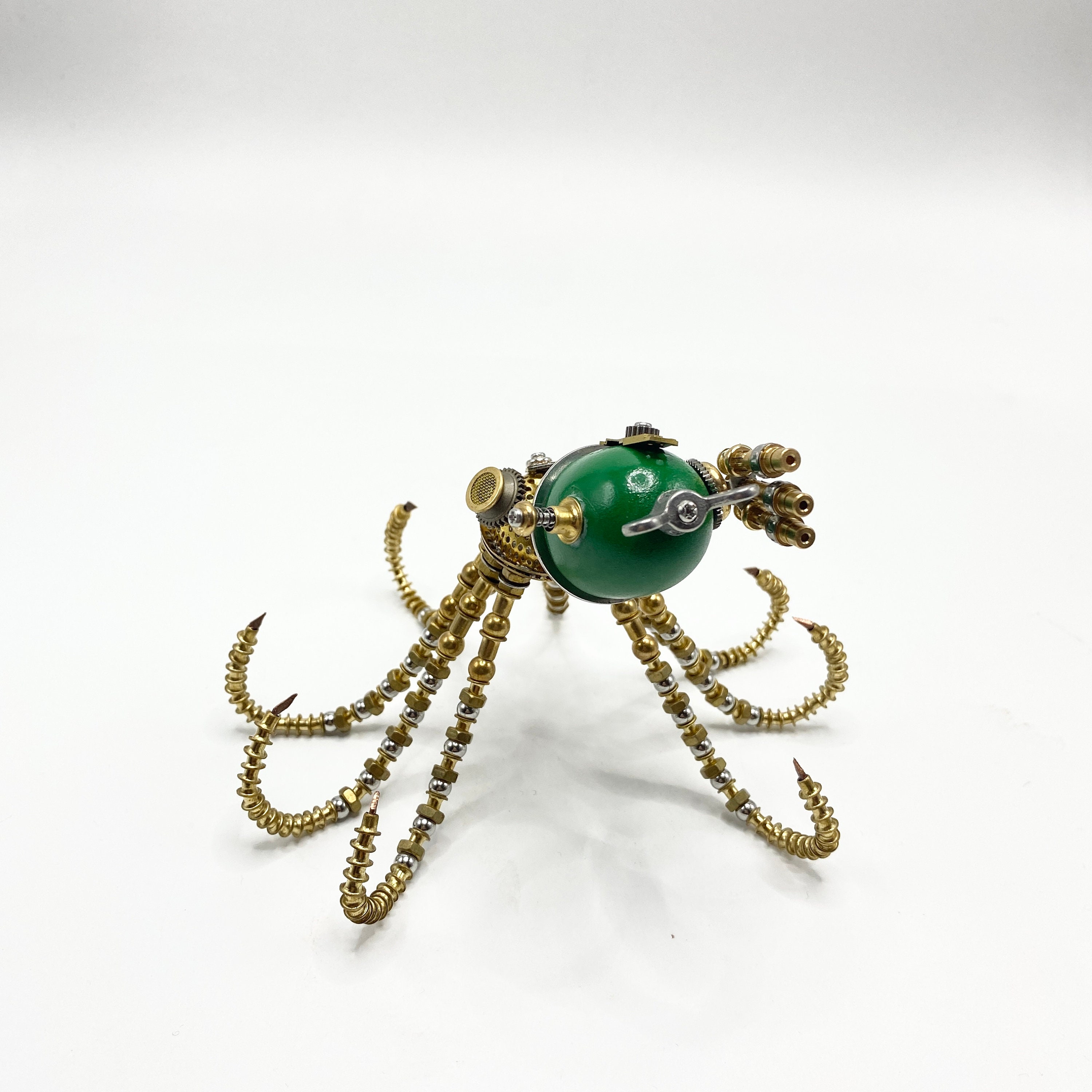 Steampunk Mechanical Octopuses Metal Handmade Creative Crafts - Etsy