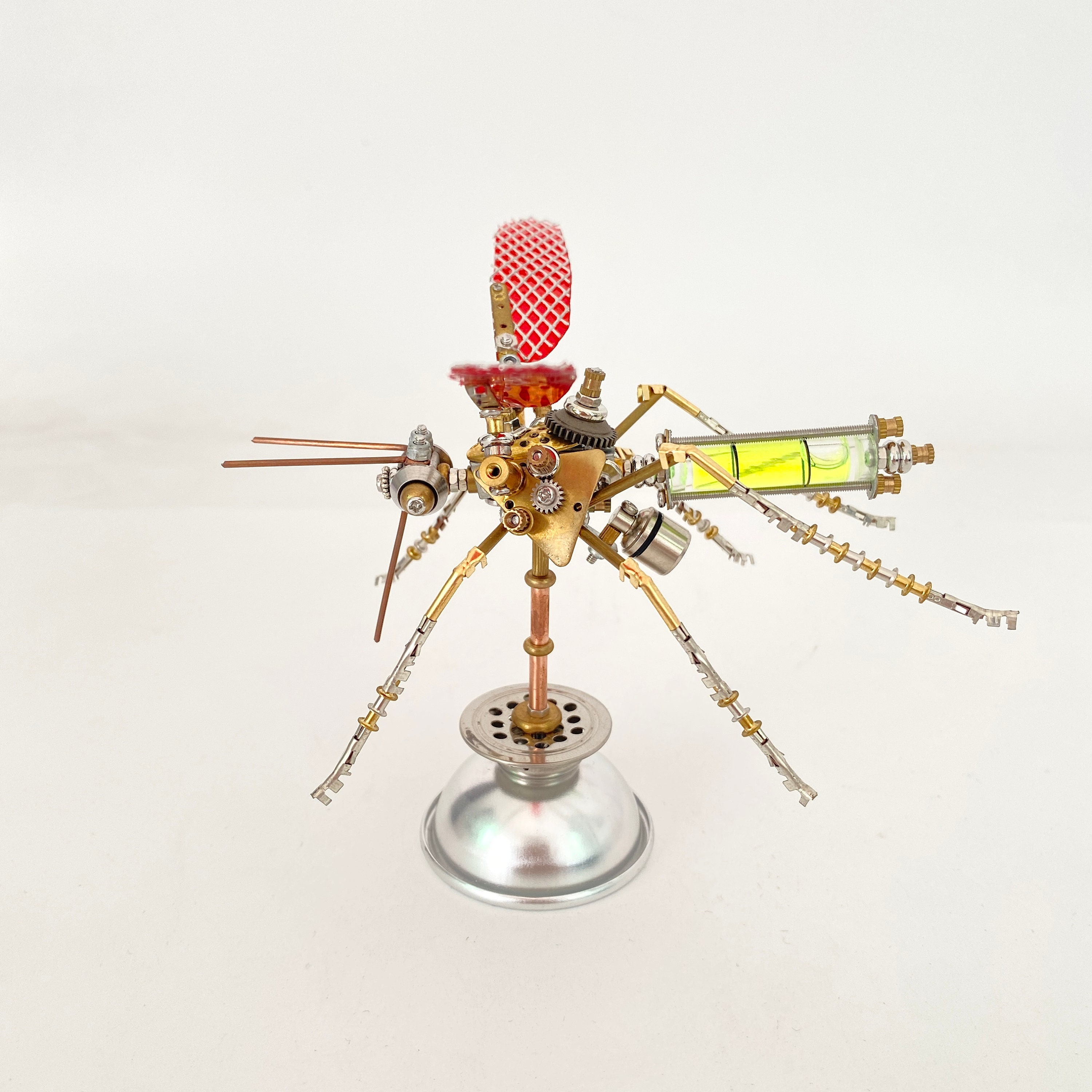 Steampunk Insect Illuminated Mosquito Mechanical Insect Models ...