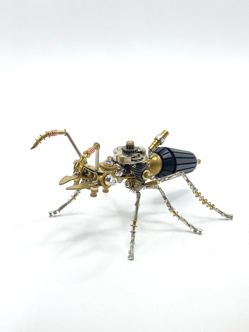 Steampunk Mechanical Mecha Insect Ant Metal Bug Sculpture - Etsy