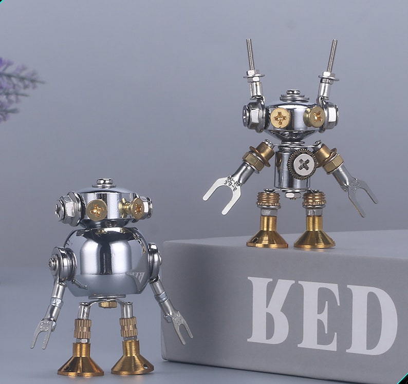 Steampunk Mechanical Robot Office Series Manual Handmade Model Toys ...