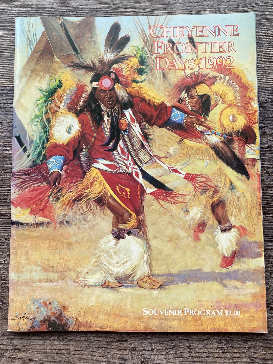 1992 Cheyenne Frontier Days Souvenir Program - Etsy
