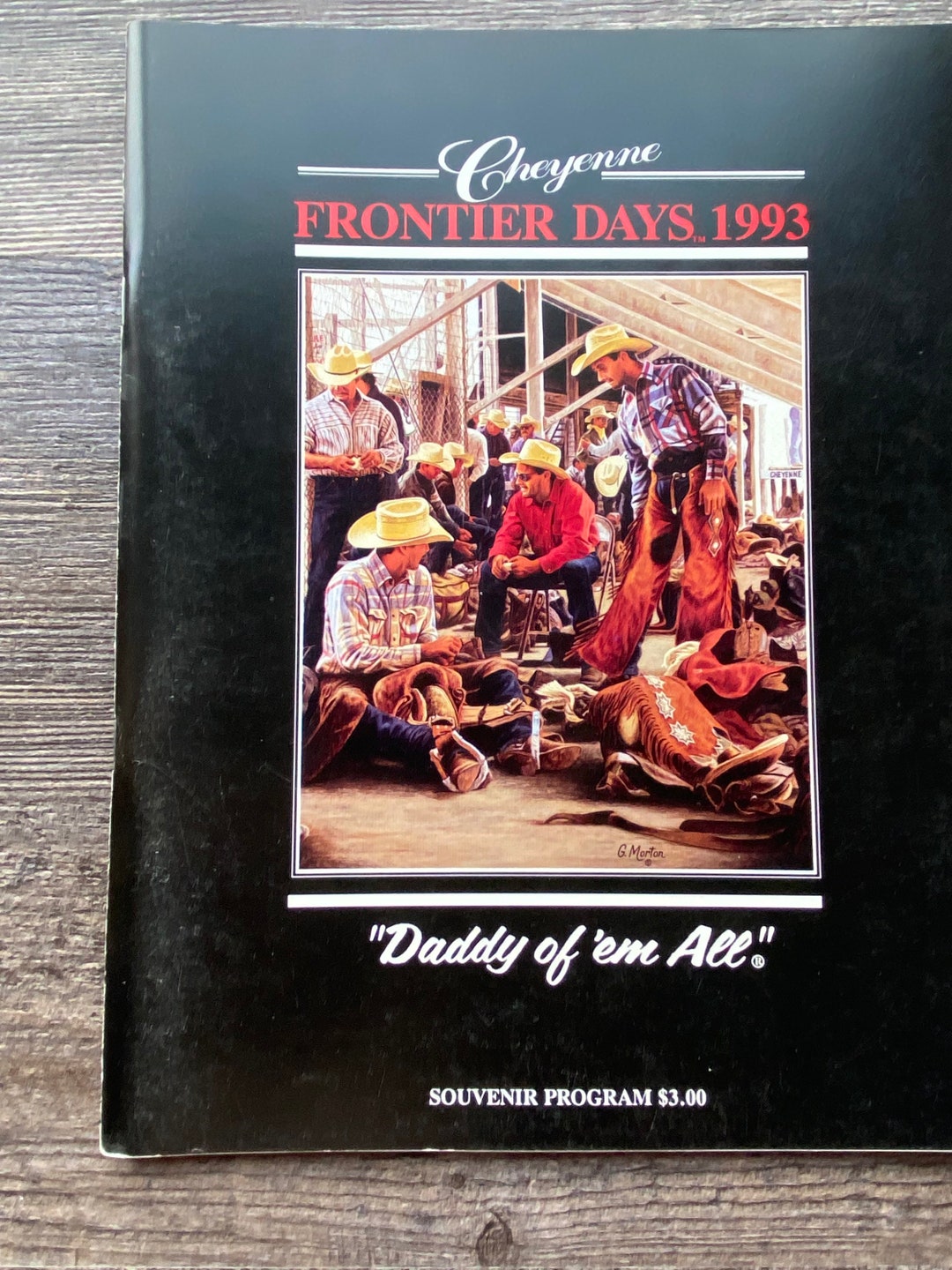 1993 Cheyenne Frontier Days Souvenir Program - Etsy
