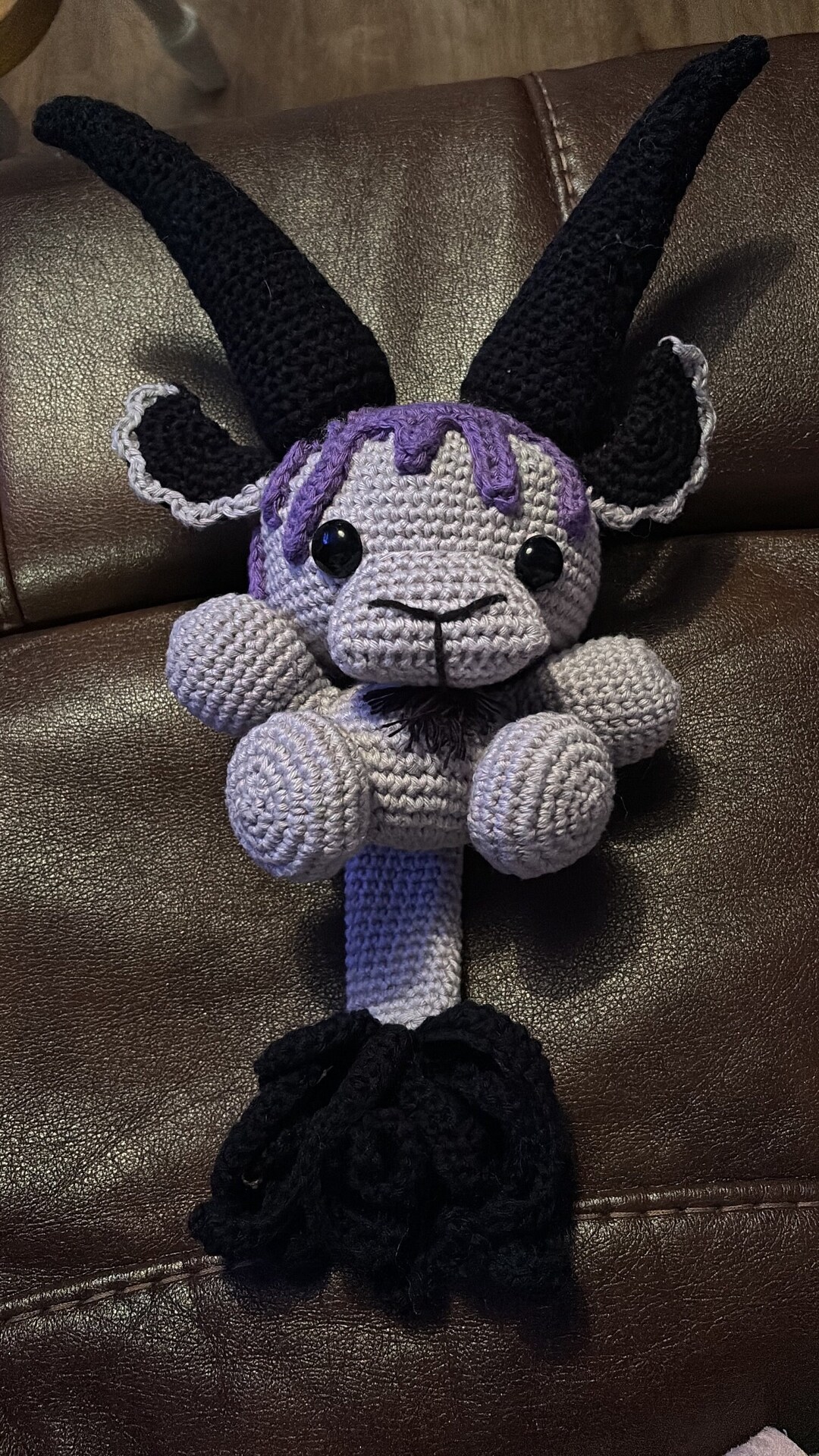 Barry the Baphomet Plushie - Etsy