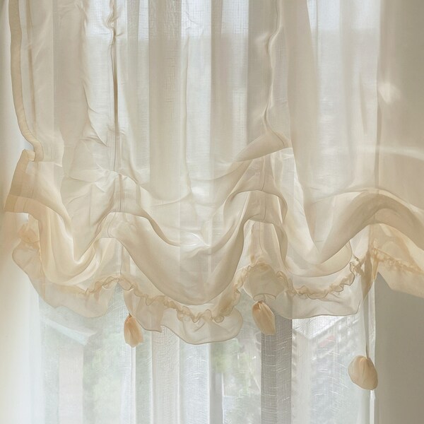 Ruffled Balloon Curtains - Etsy
