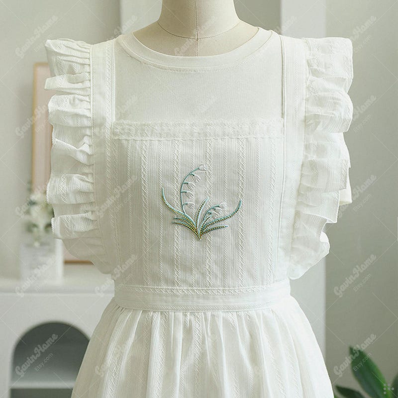 Christmas Aprons Lace - Etsy UK