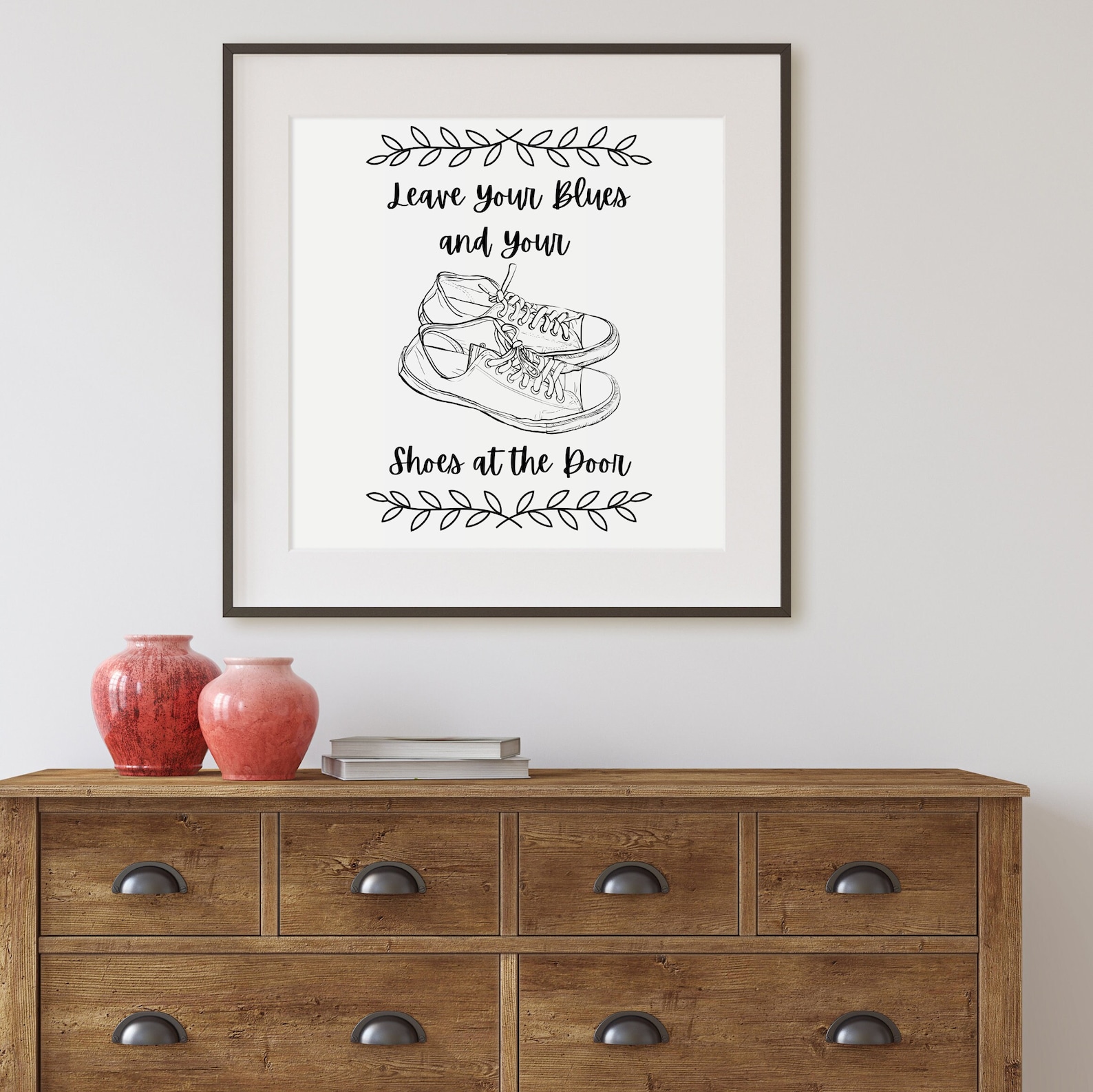 Leave Your Shoes at the Door Sign, Cute No Shoes Printable for Shoe ...