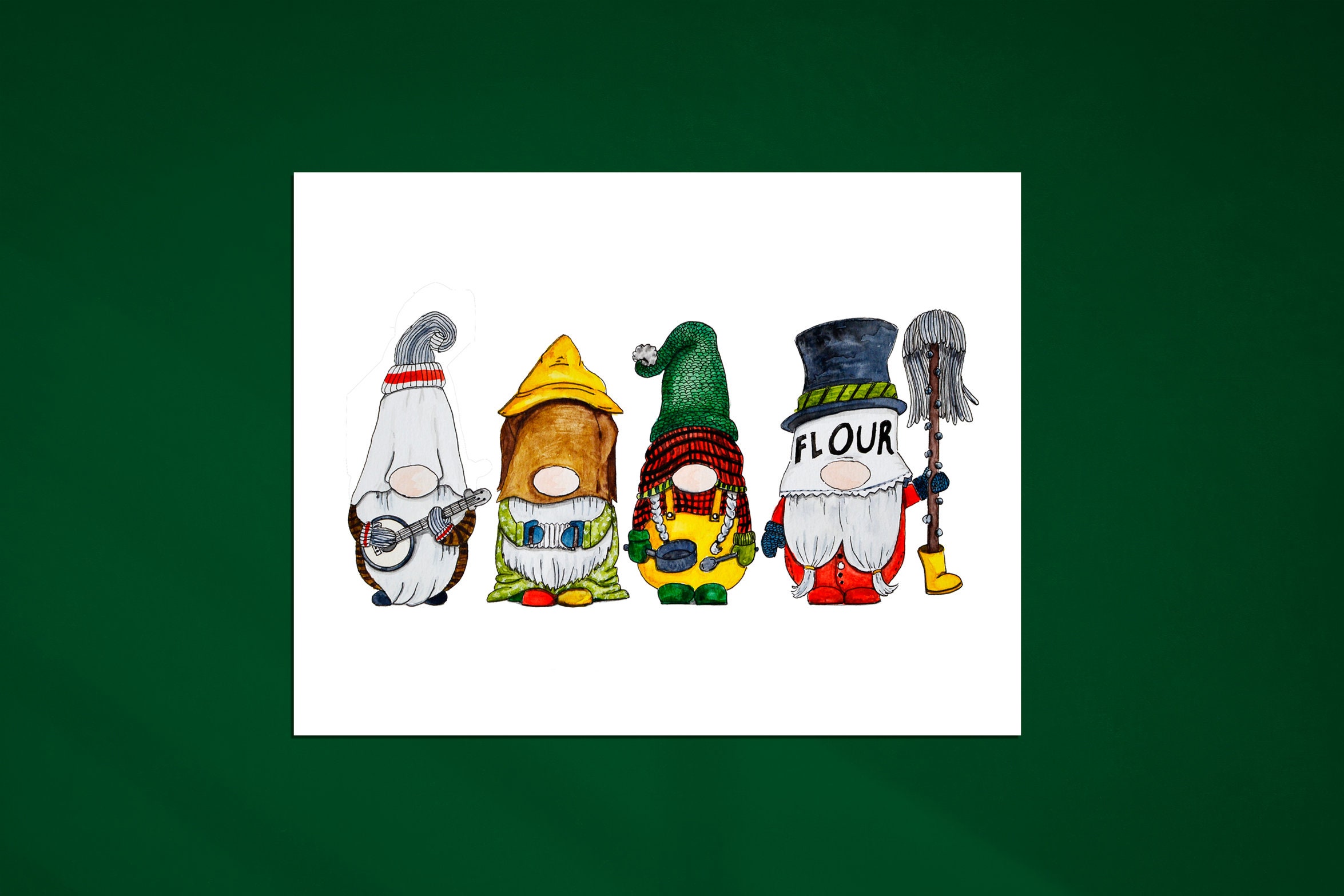 Holiday Cards Mummer Gnomes Newfoundland - Etsy Canada